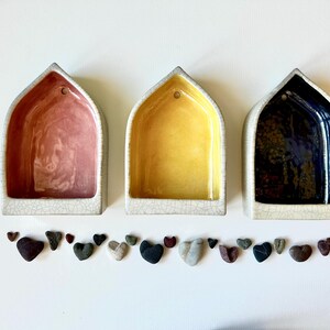 Small Ceramic Shrines, Vintage Inspired Shrines, Wall Niches, Ceramic ...