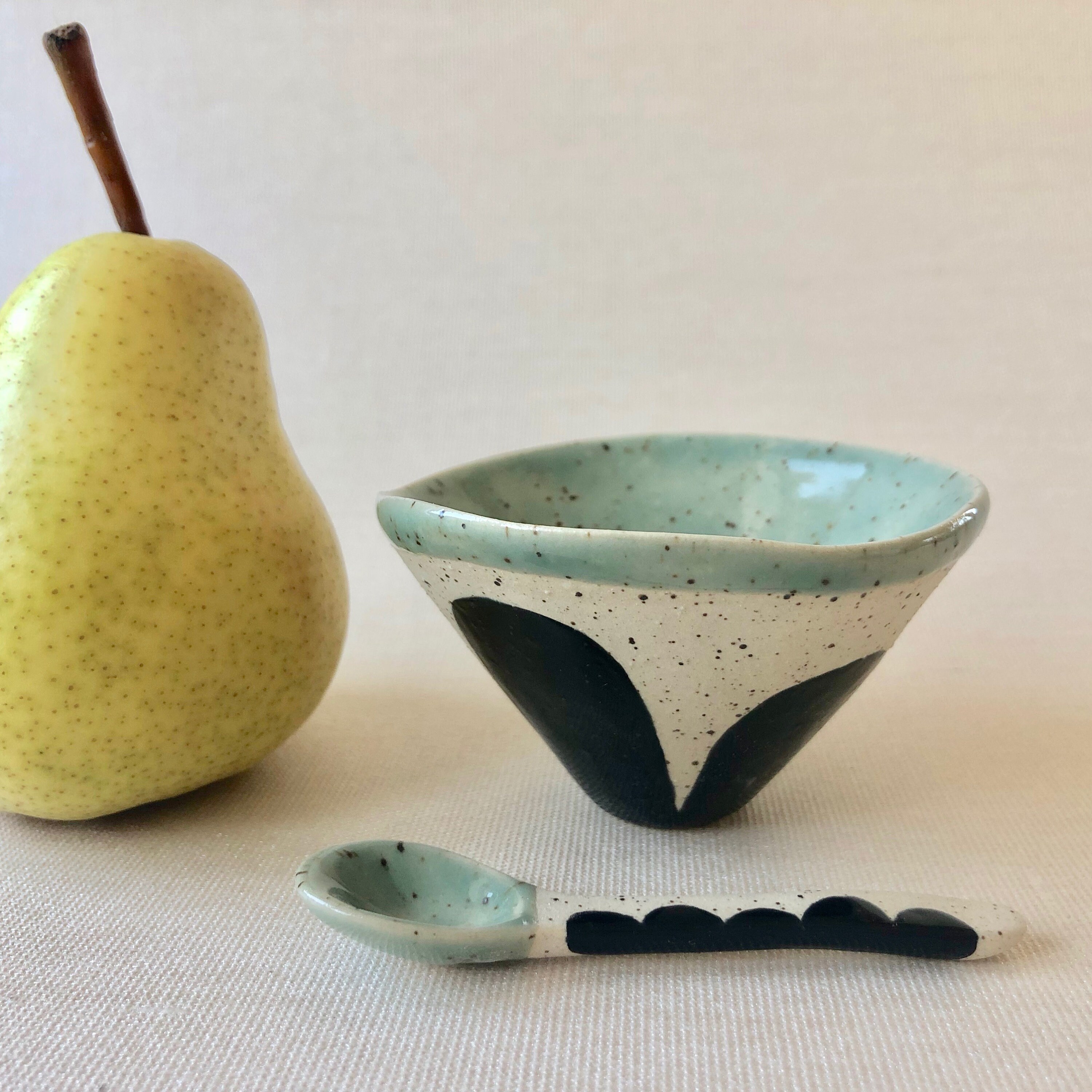 Small Ceramic Dish Condiment Dish Set Condiment Bowl - Etsy