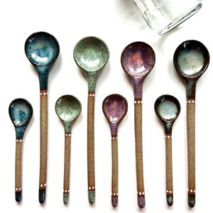 Pair of Spoons, Ceramic Spoons, Handmade Spoons, Functional Ceramic ...