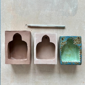 Miniature Shrines, Small Nichos, Ceramic Reliquaries, Spiritual Altars ...
