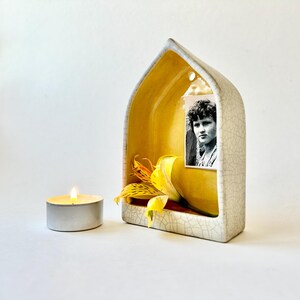 Small Ceramic Shrines, Vintage Inspired Shrines, Wall Niches, Ceramic ...