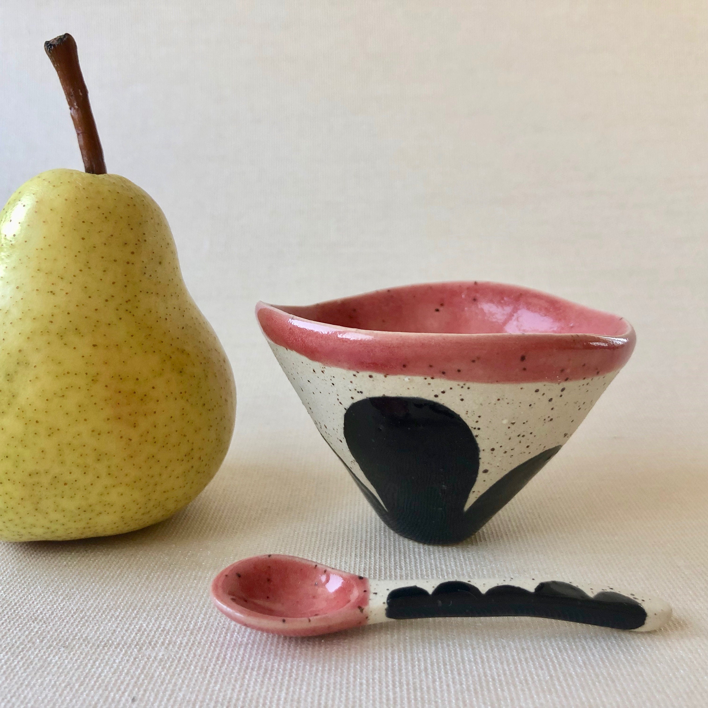 Small Ceramic Dish Condiment Dish Set Condiment Bowl - Etsy
