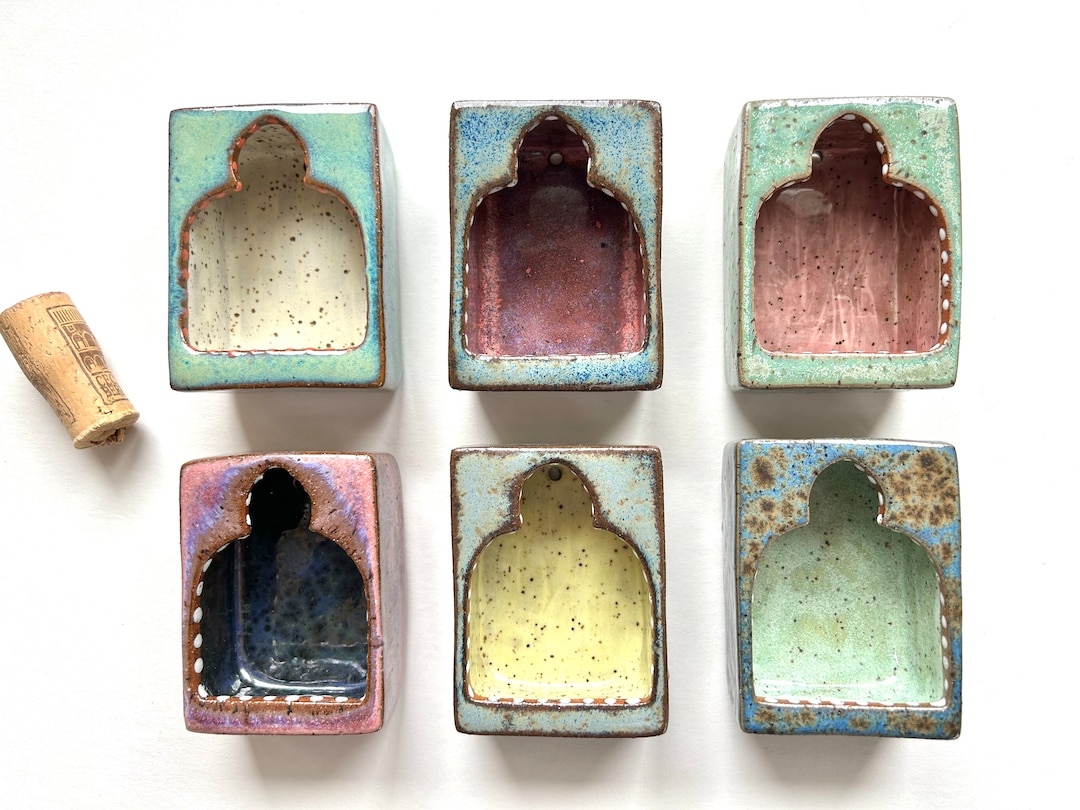 Miniature Shrines, Small Nichos, Ceramic Reliquaries, Spiritual Altars ...