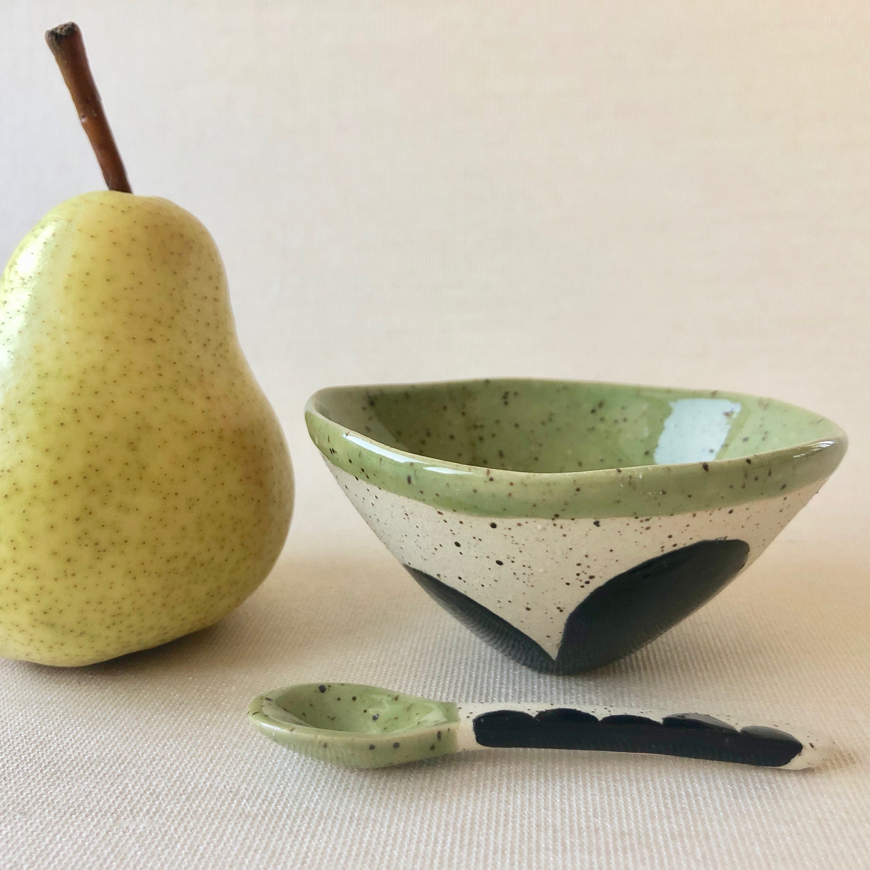 Small Ceramic Dish Condiment Dish Set Condiment Bowl - Etsy