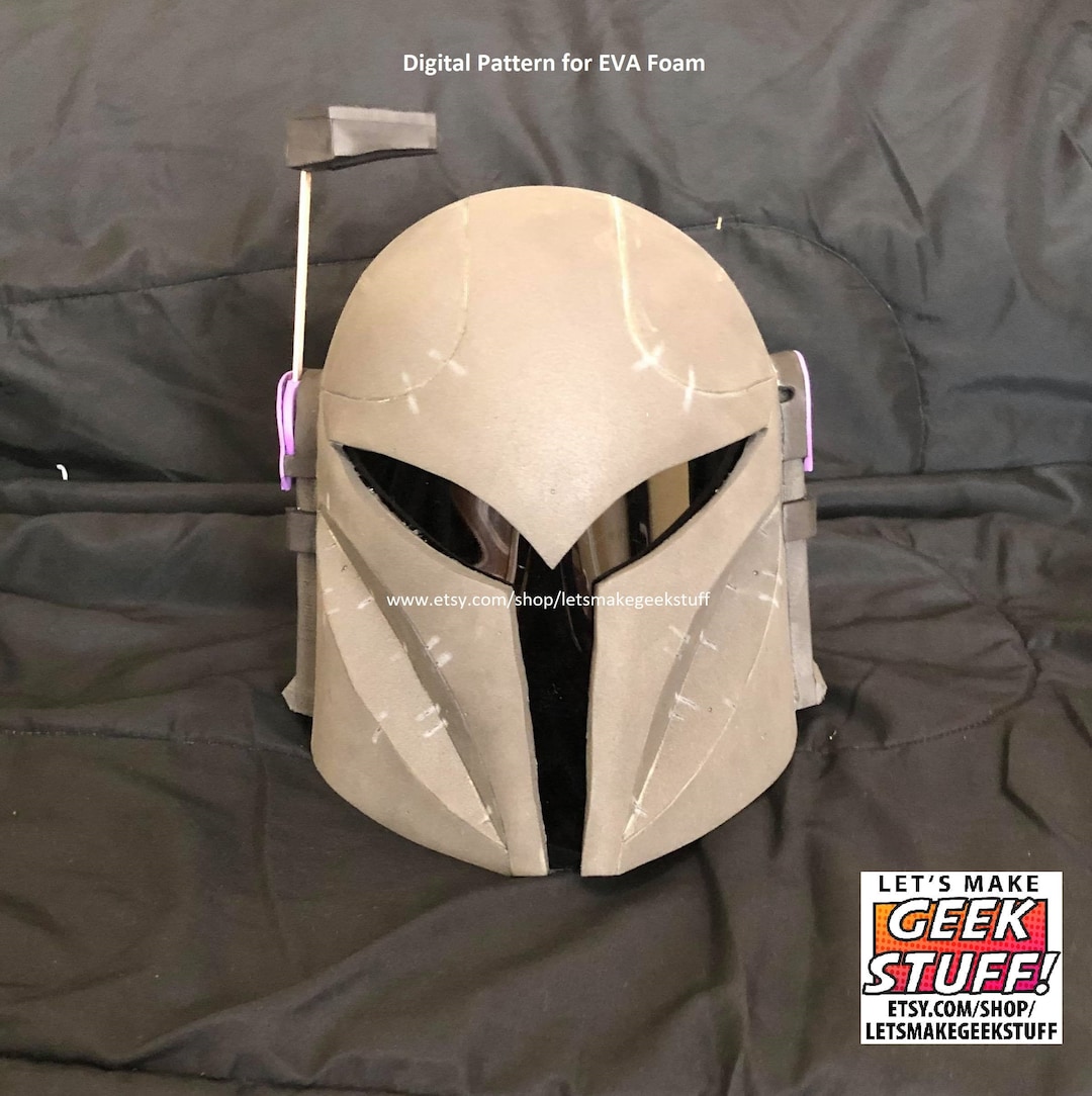 Digital Pattern: Nite Owl Helmet From the Mandalorian for EVA Foam ...