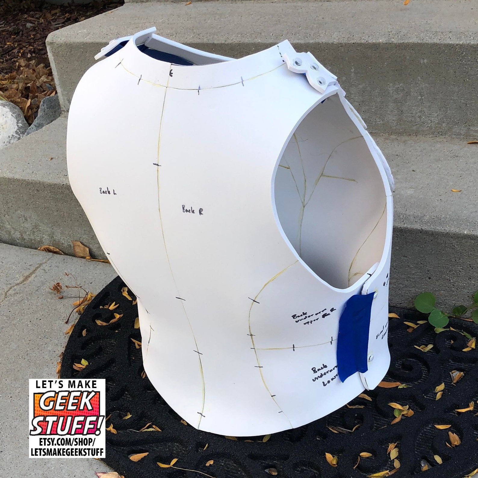 Elven Queen Chest Armor : Digital Pattern for EVA Foam and ...