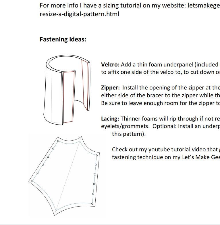 3 Basic Bracers Digital Pattern With Free Tutorial Video, Wrist or Arm ...
