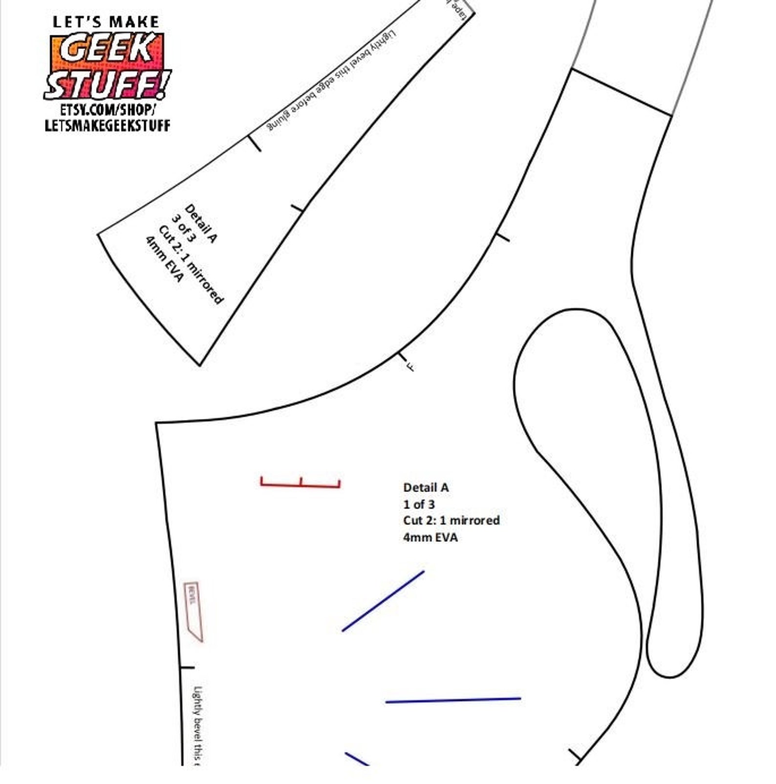 Elven Queen Chest Armor : Digital Pattern for EVA Foam and - Etsy