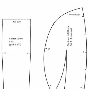 Digital Pattern: Basic Mandalorian Style Helmet Template for Foam newly ...