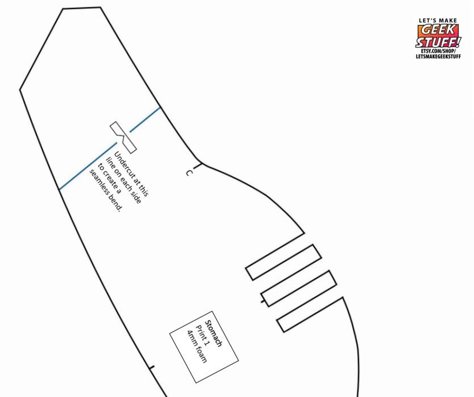 Digital Pattern: Female Bo-katan Mandalorian Armor Mando Chest Piece ...