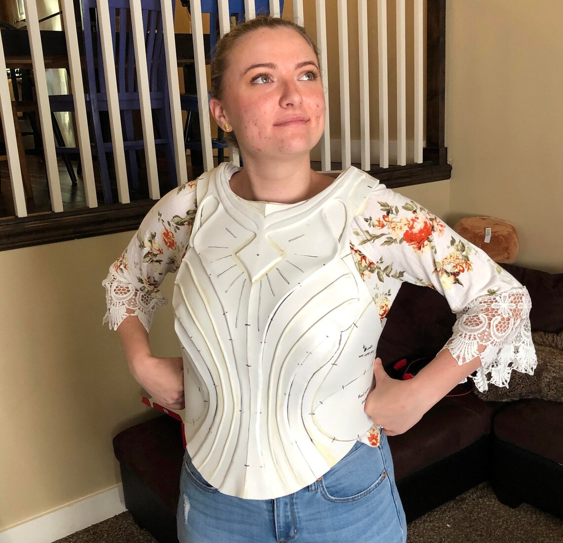 Elven Queen Chest Armor : Digital Pattern for EVA Foam and ...