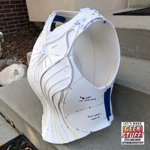 Elven Queen Chest Armor : Digital Pattern for EVA Foam and ...