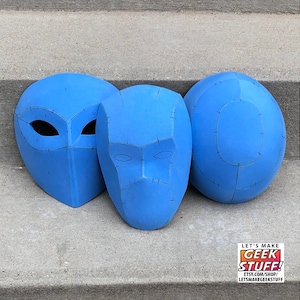 Three Basic Foam Mask Digital Patterns: Heart, Square, & Oval - Etsy