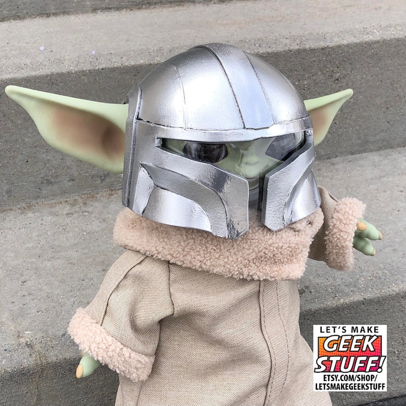 Digital Pattern: Baby Yoda Grogu Foam Mando Helmet With - Etsy Australia
