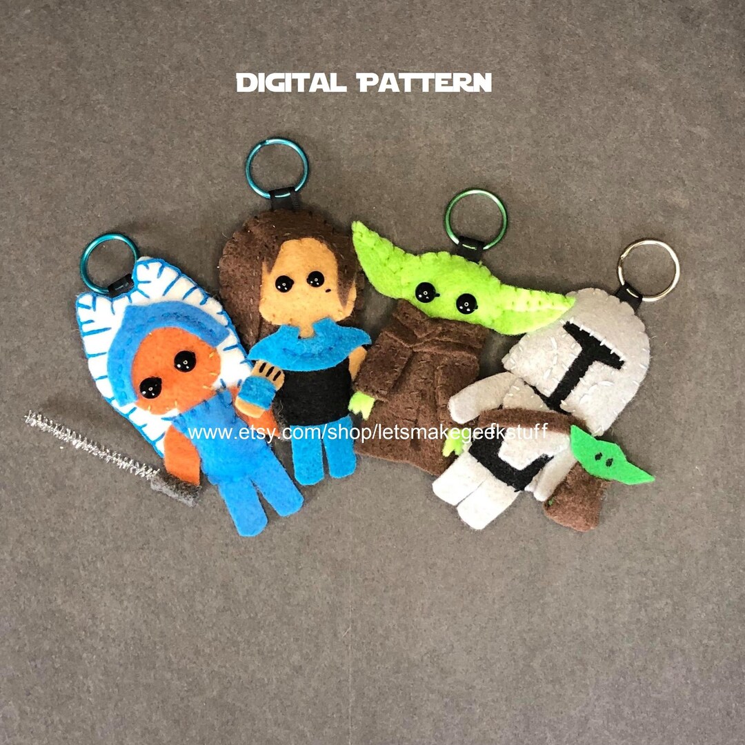Mando Pack! 4 Digital Patterns: Child, Protector, Fighter, and Wanderer ...