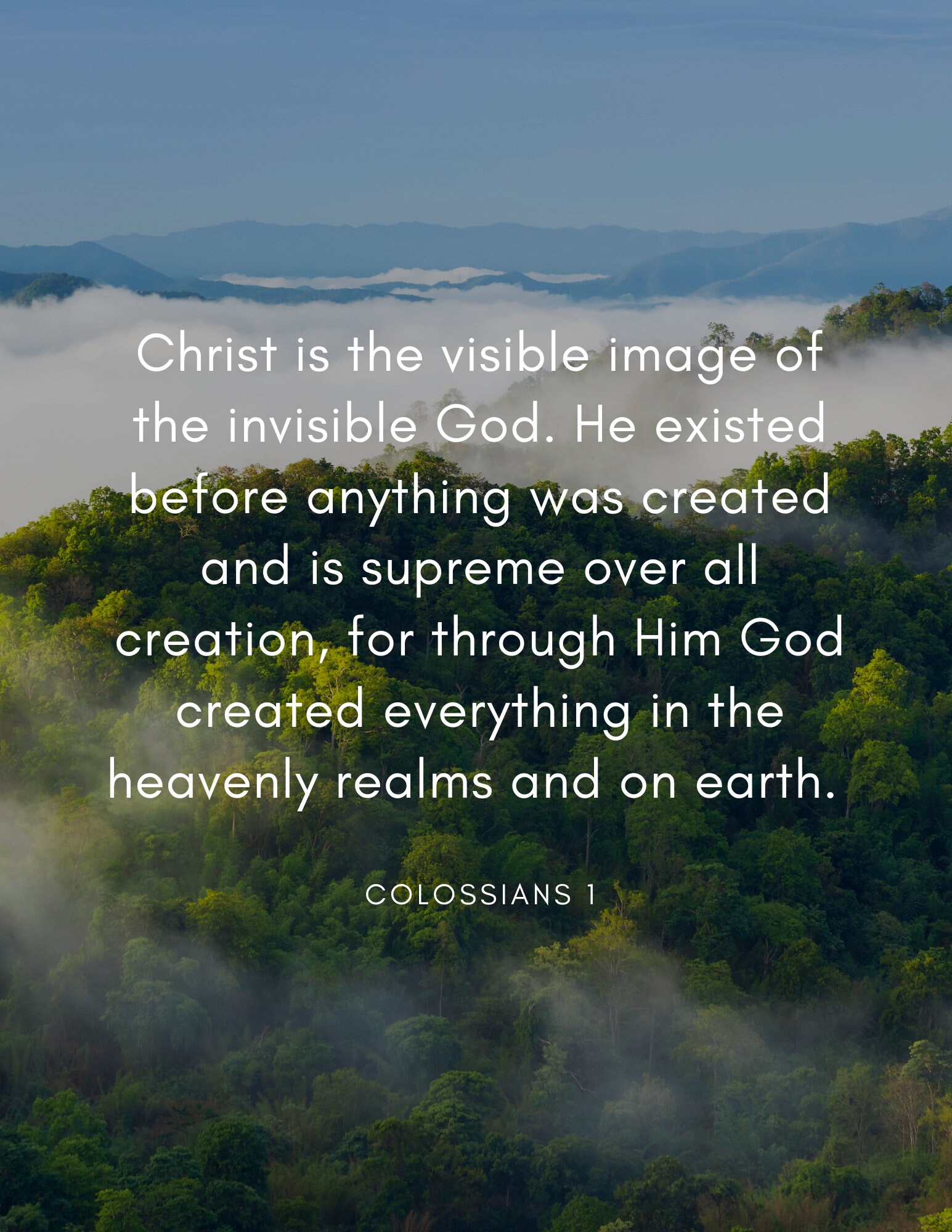 Colossians 1 - Etsy