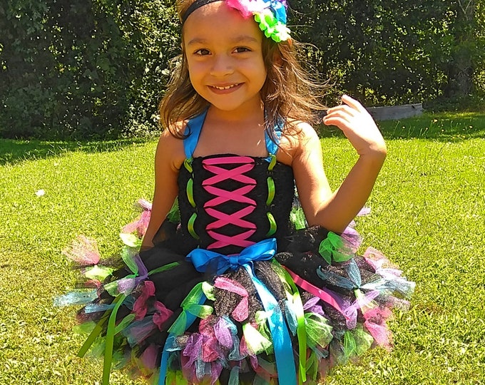 Girls Rockstar Costume, Toddler Rockstar Costume, Rockstar Birthday ...