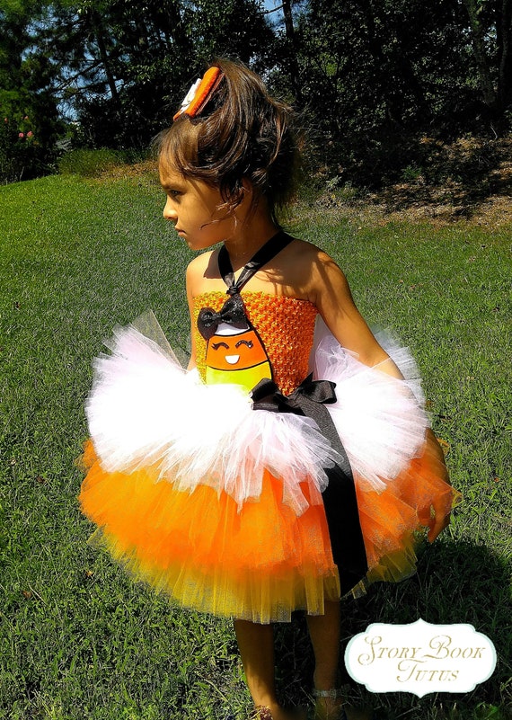 Candy Corn Tutu Costume