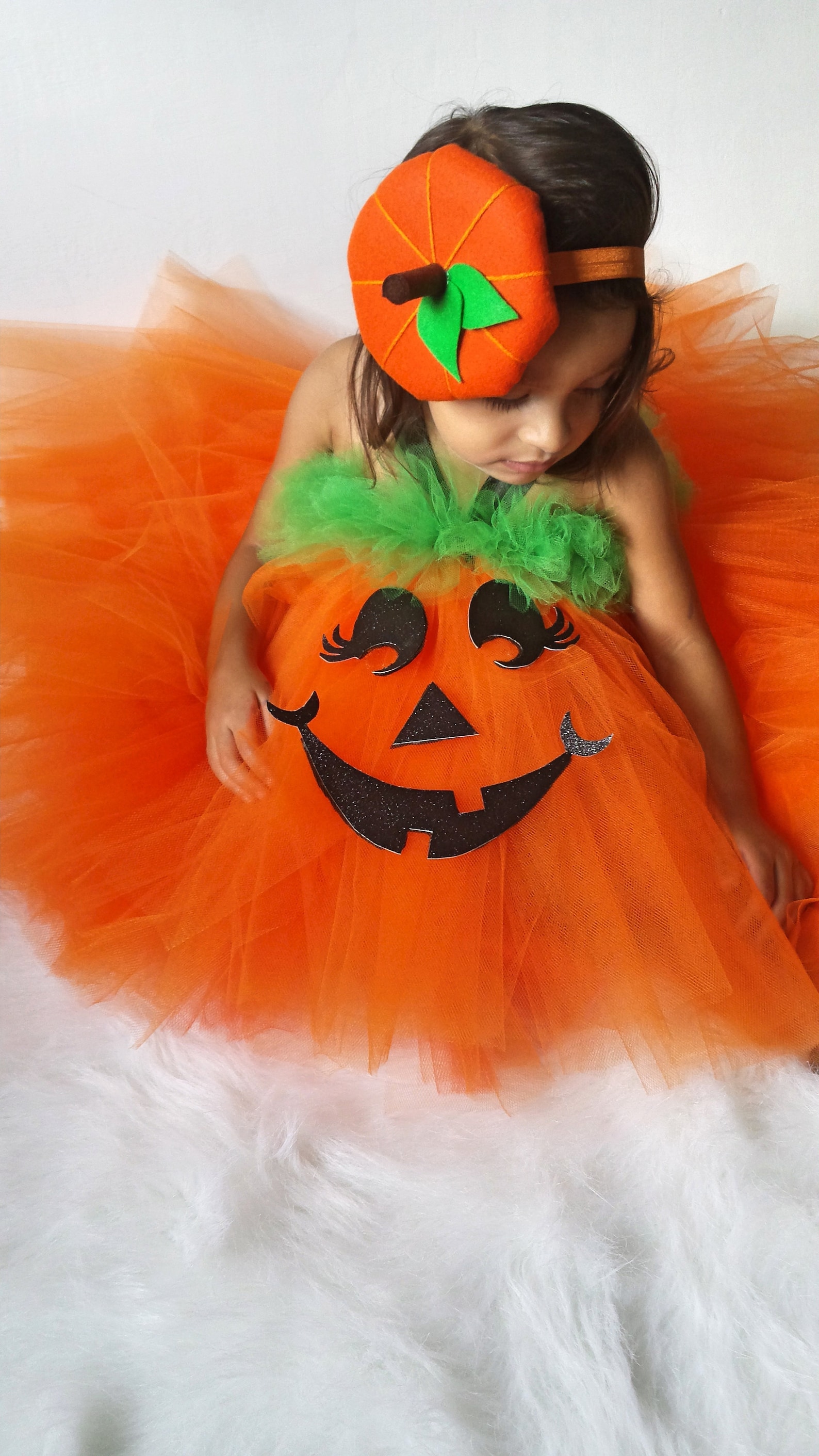 Pumpkin Costume Pumpkin Halloween Costume Pumpkin Dress - Etsy