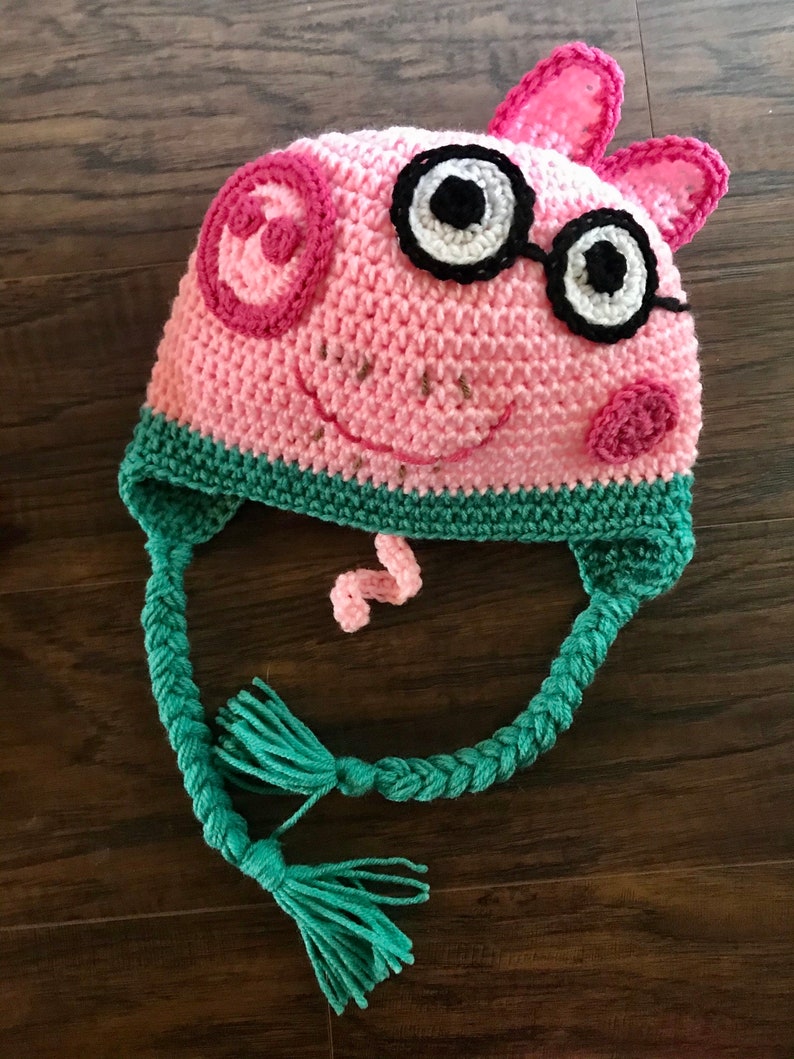 Peppa Pig Inspired Family Hats Mummy Daddy Peppa George - Etsy