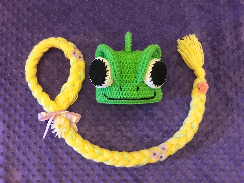 Pascal Inspired Hat Tangled Inspired Pascal Costume - Etsy