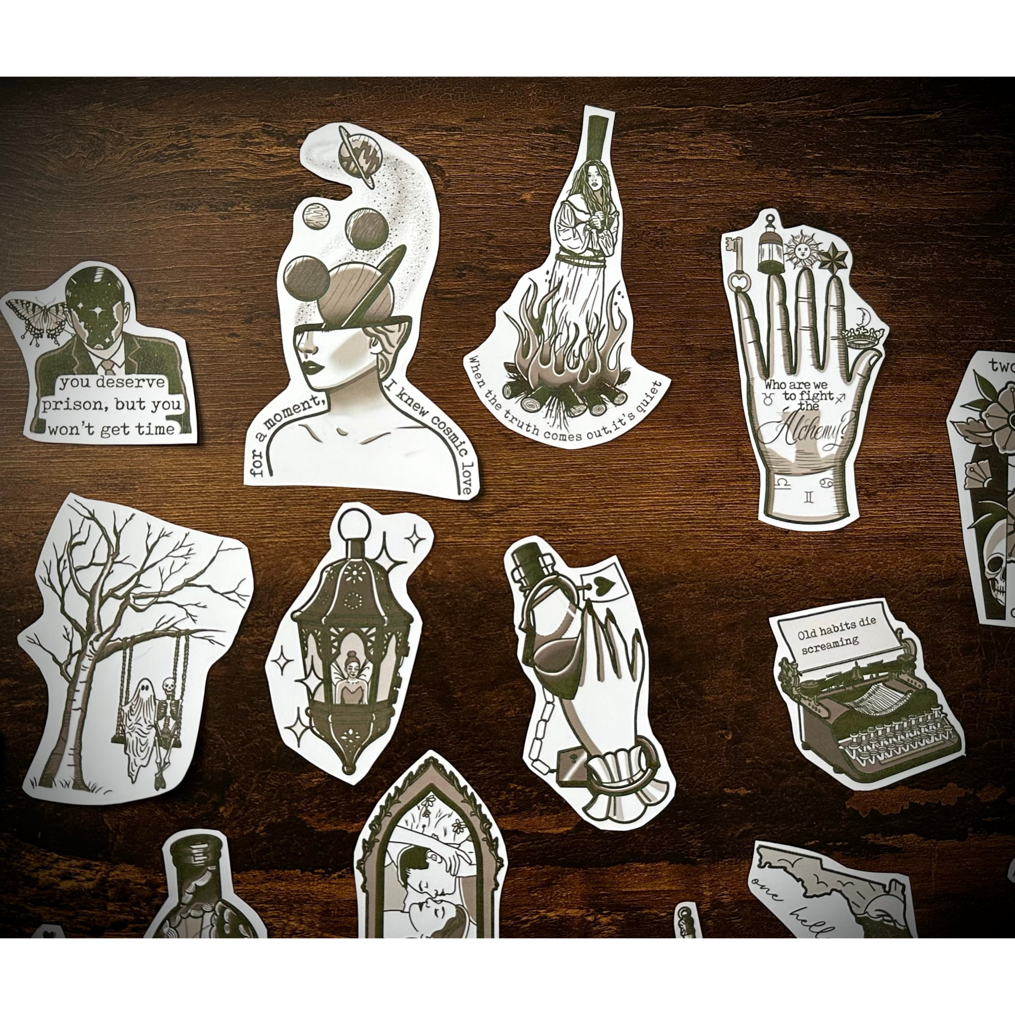 TTPD Sticker Set - 31 Stickers - Etsy