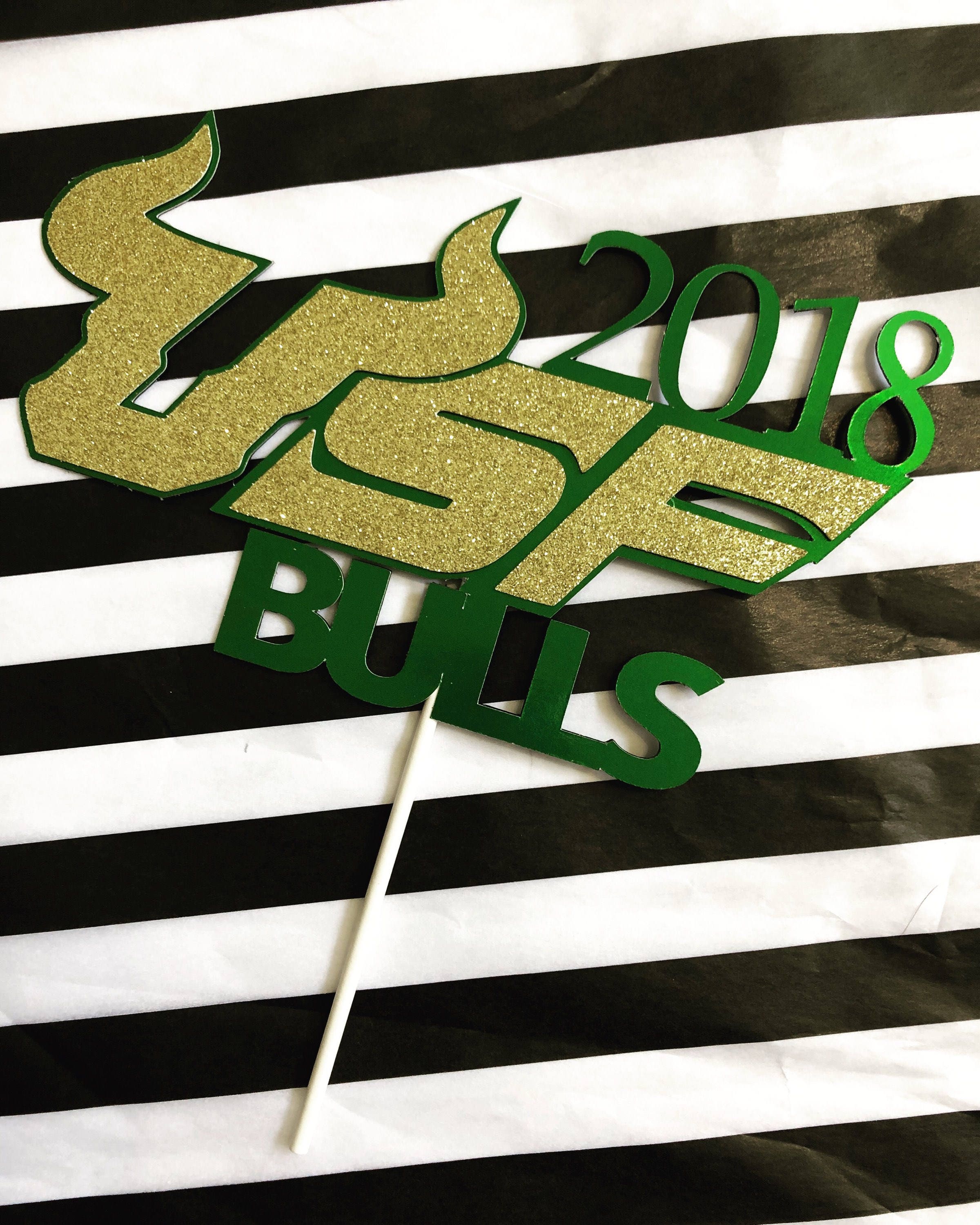 UNIVERSITY of SOUTH FLORIDA cake topper usf decorations