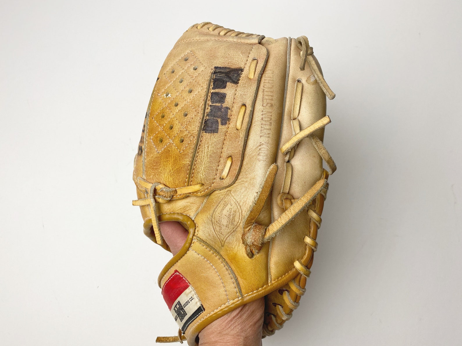 Vintage Hutch Baseball Glove Play Master 30 Left Handed Top Grain ...