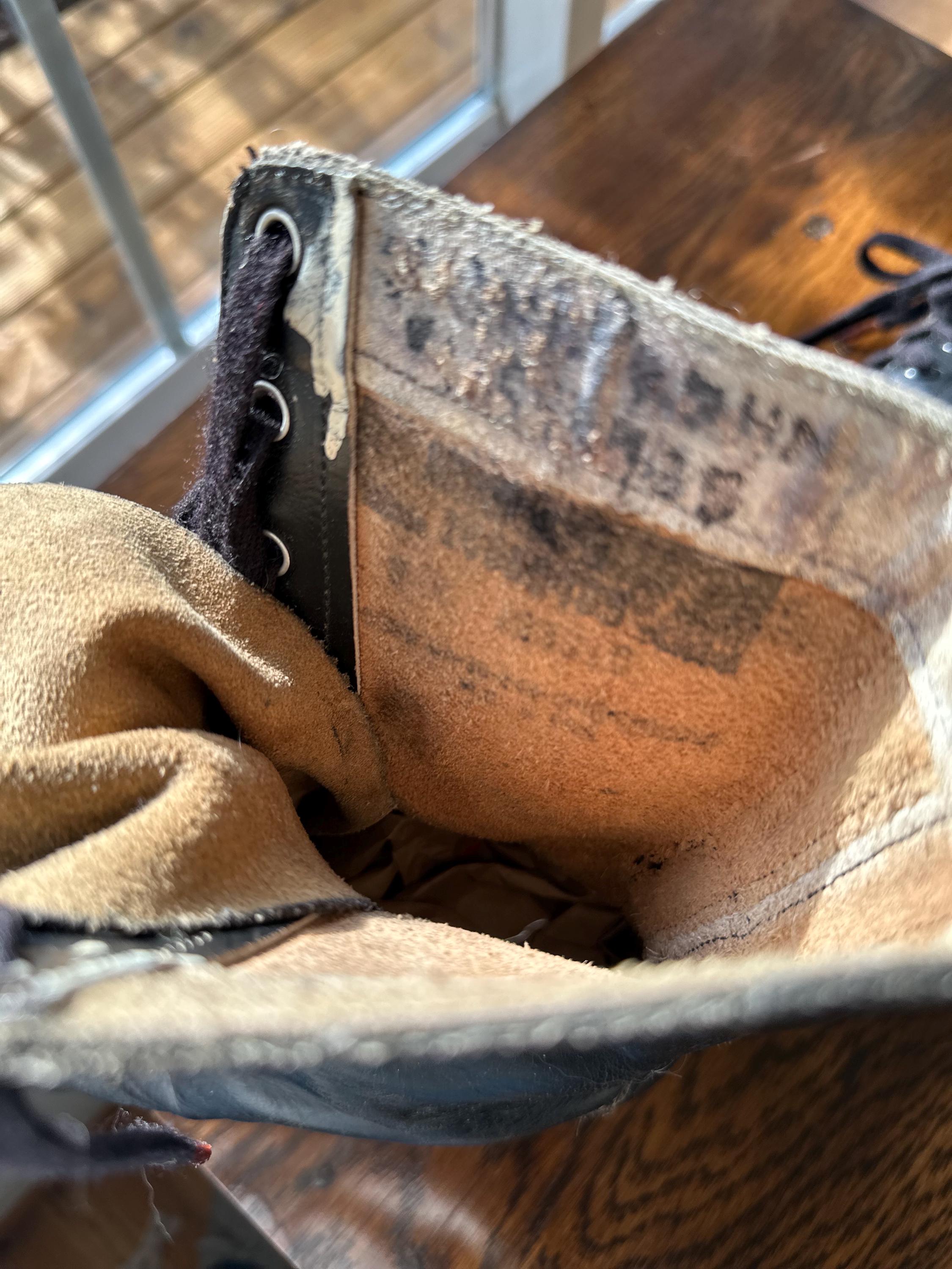 Vintage 1950's US Army Cap Toe Leather Combat Boots | Size 8R - Etsy