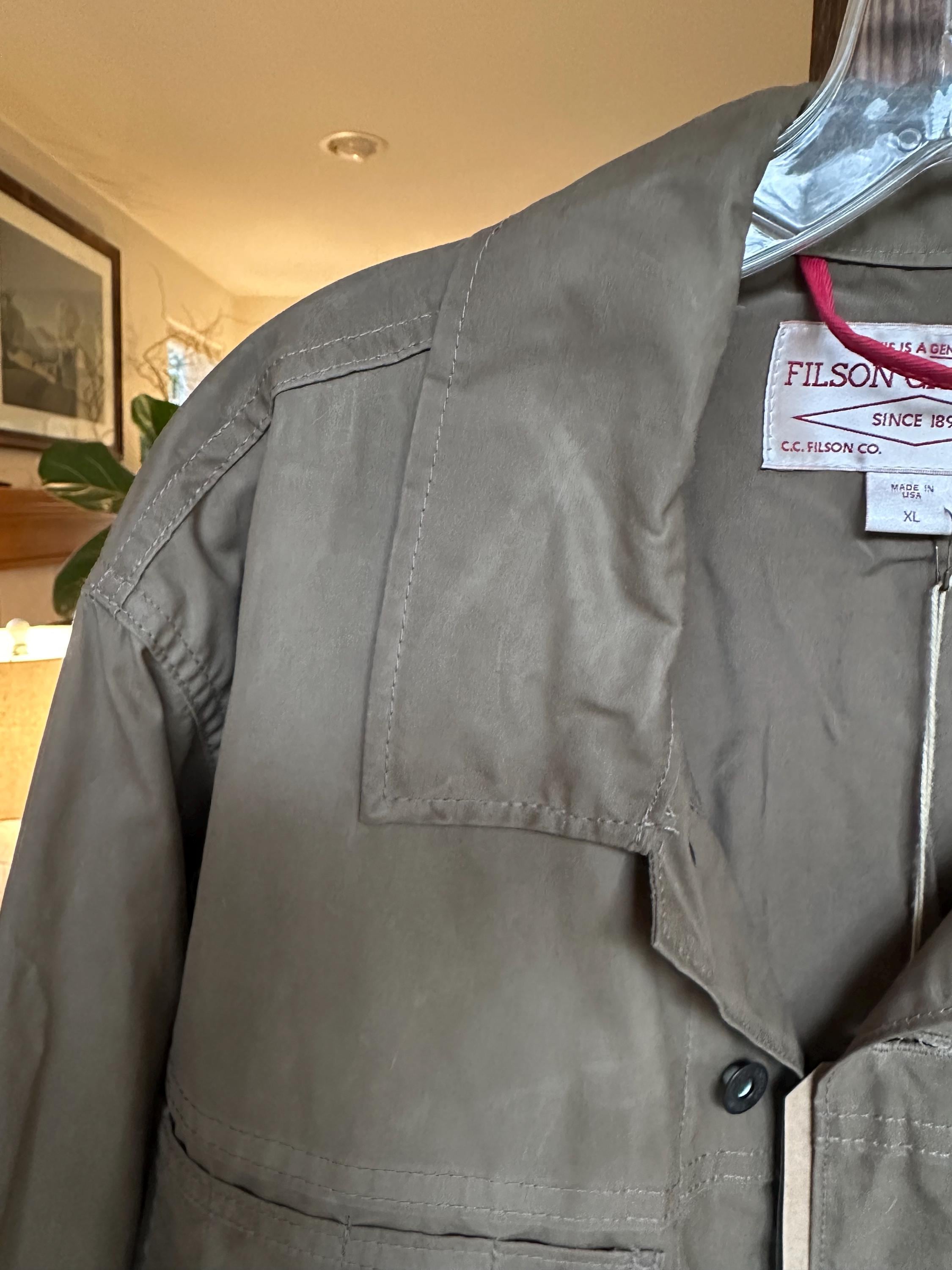 Vintage Filson Field Jacket Made in USA | Men's XL Tin Cloth Utility ...