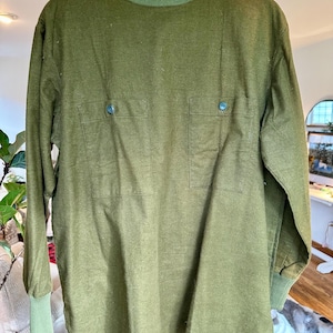 Olive Drab Military Pullover - Etsy