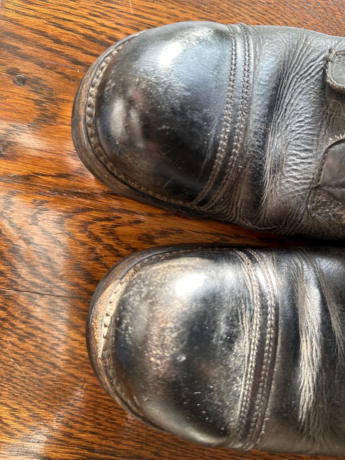 Vintage 1950's US Army Cap Toe Leather Combat Boots | Size 8R - Etsy