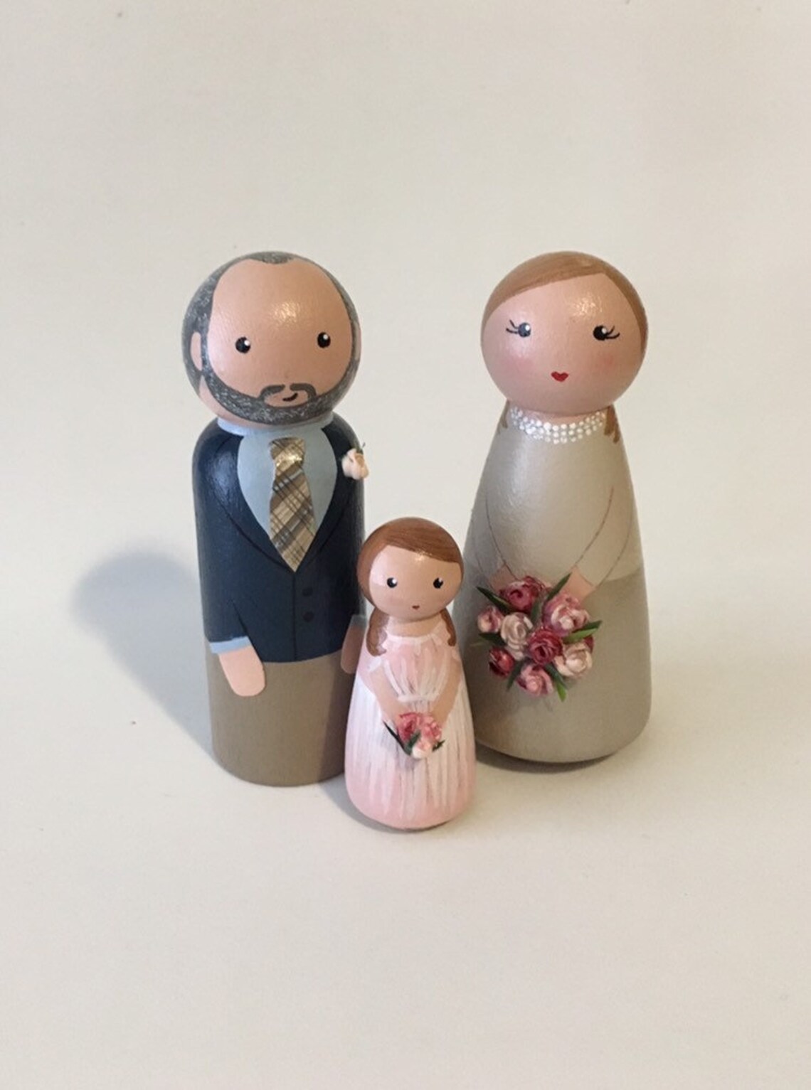 Wedding Cake Topper With Child//ring Bearerflower Girl Son - Etsy