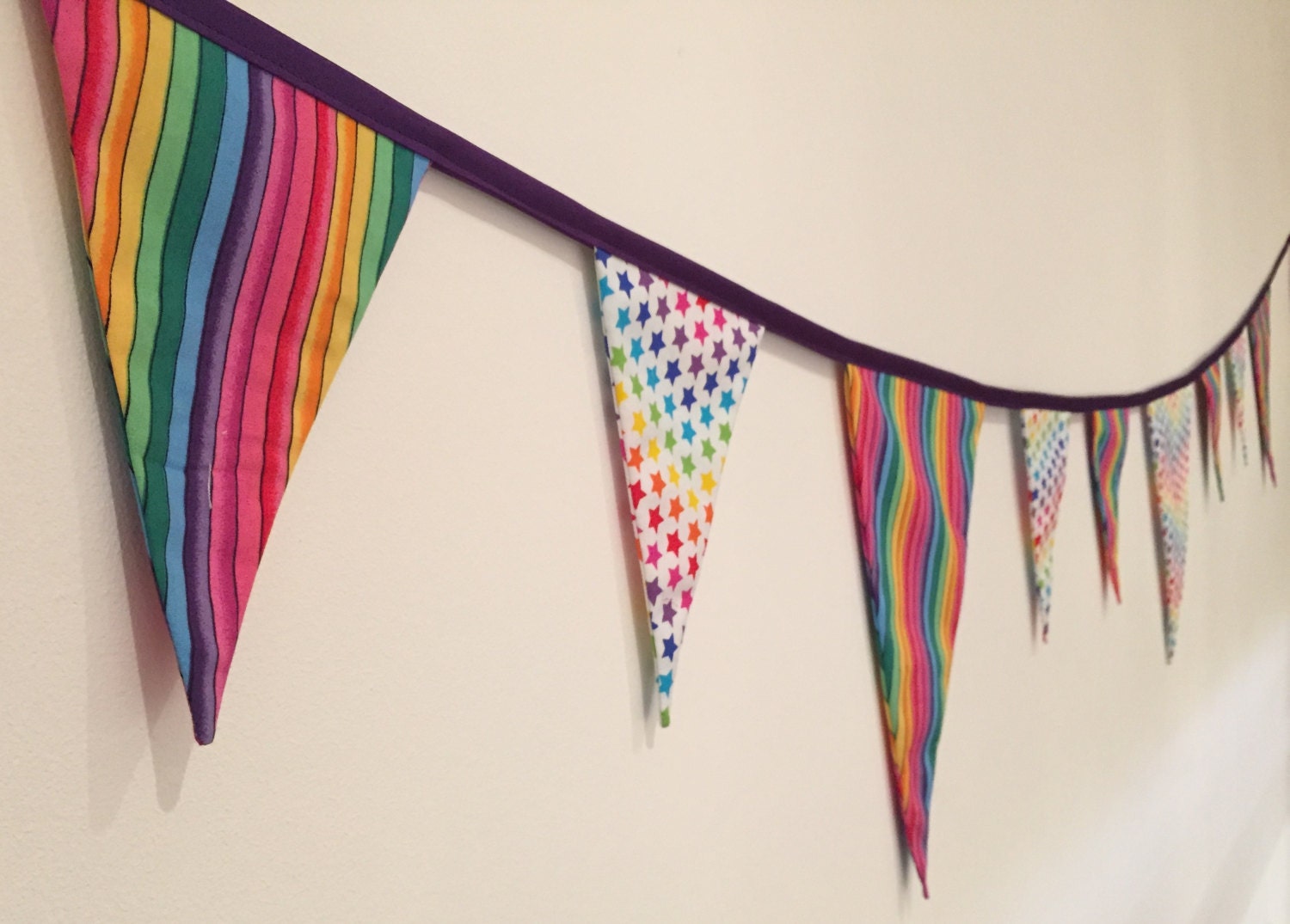 A Set of Five Extra Large Acrylic Bunting Triangle Templates/stencils ...