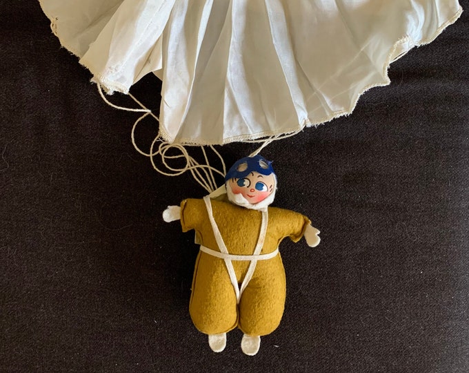 Vintage Pat Parachute the Paratrooper Felt Doll by Elvy Kalep 1940’s ...