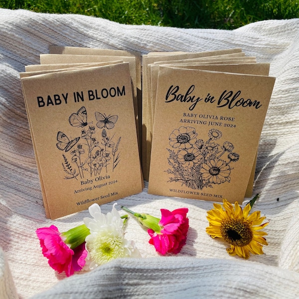 Wildflower in Bloom Baby Shower - Etsy