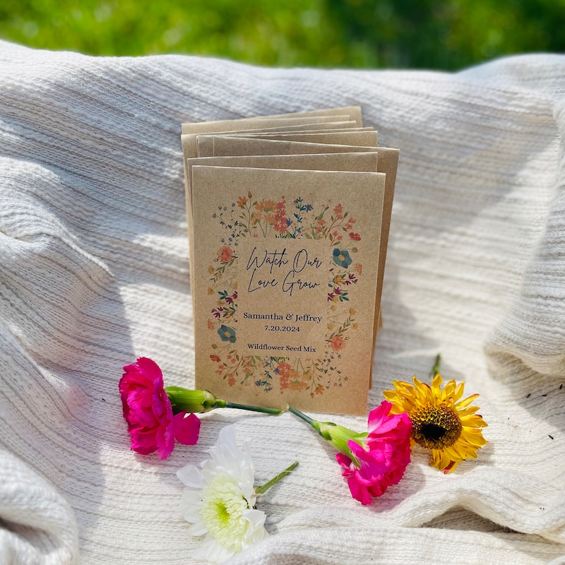 Seed Packet Favors - Etsy