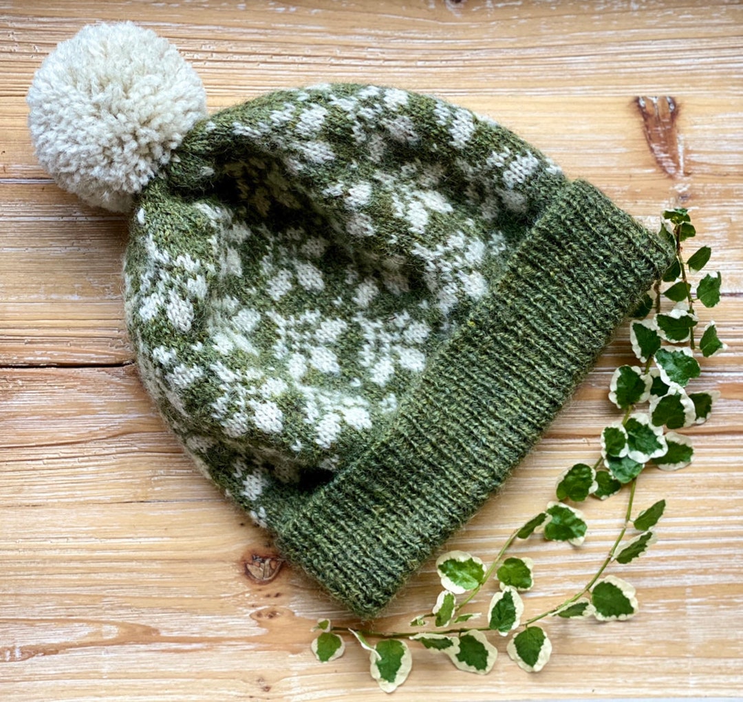 Hello Spring! Hat Knitting PATTERN, Knit Hat Pattern, Knit Pattern ...