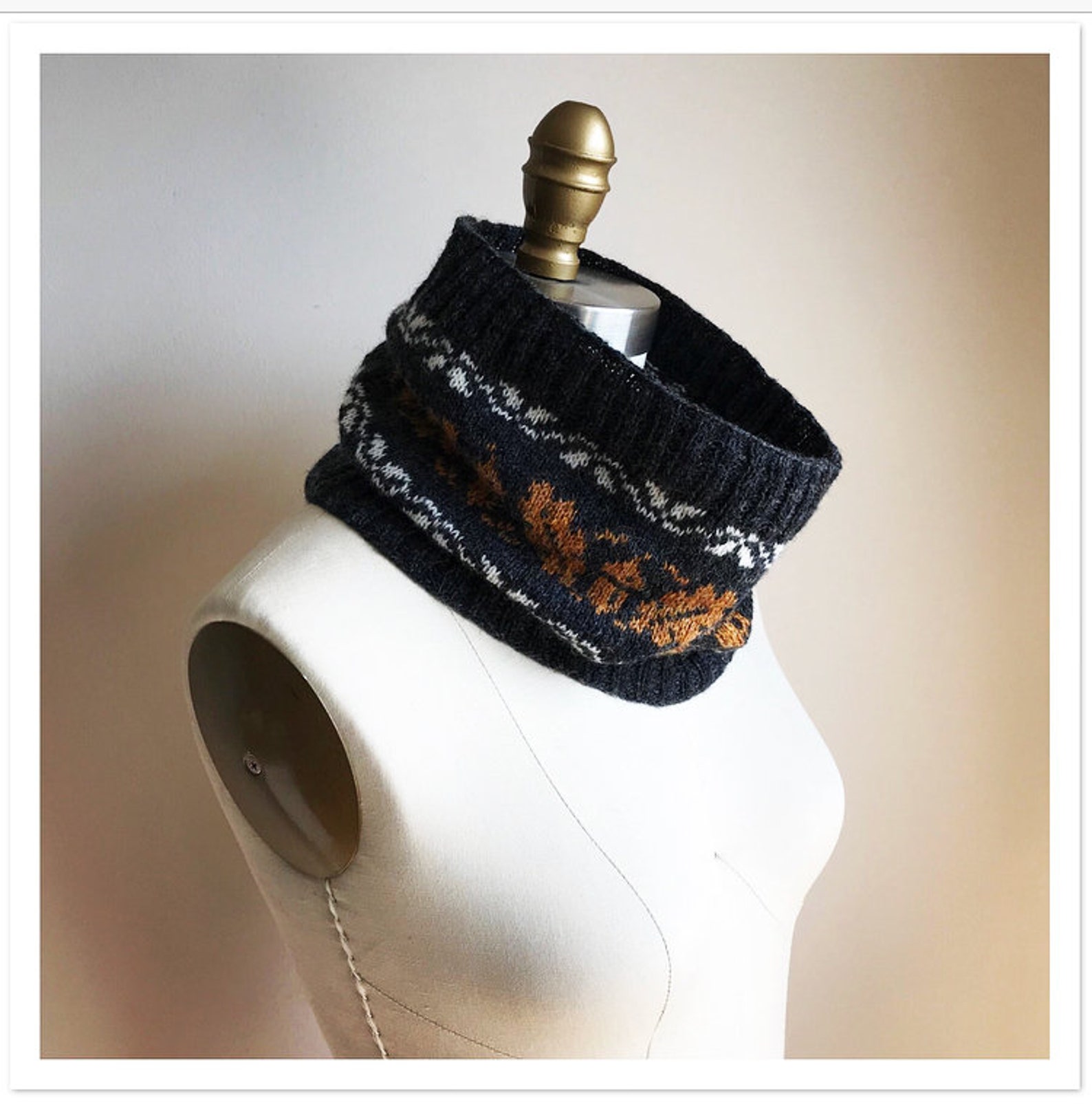Welcome Autumn Cowl Knitting PATTERN, Knit Cowl Pattern, Knitting ...