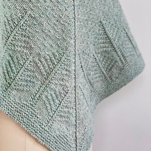 Seton Portage Shawl Knitting PATTERN, Knit Shawl Pattern, Winter Shawl ...