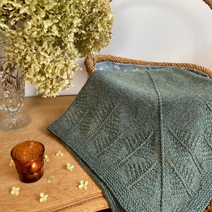 Seton Portage Shawl Knitting PATTERN, Knit Shawl Pattern, Winter Shawl ...