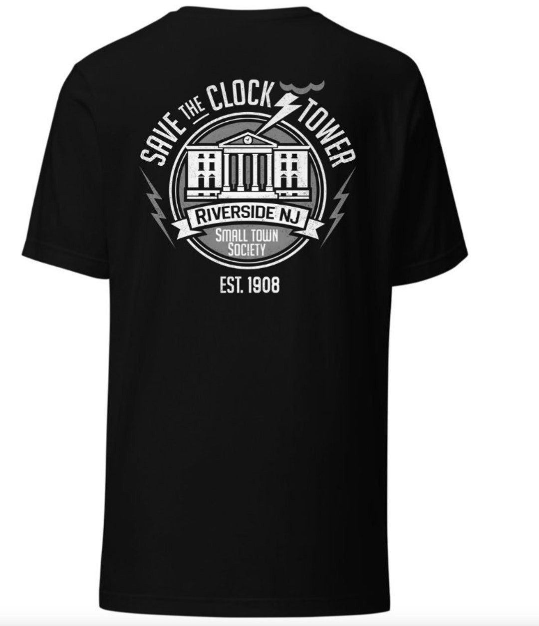 Save the Tower Custom Design Front and Back - Etsy