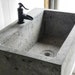 Concrete Farmhouse Sink W/reclaimed Wood Base (white Wash Style) - Etsy