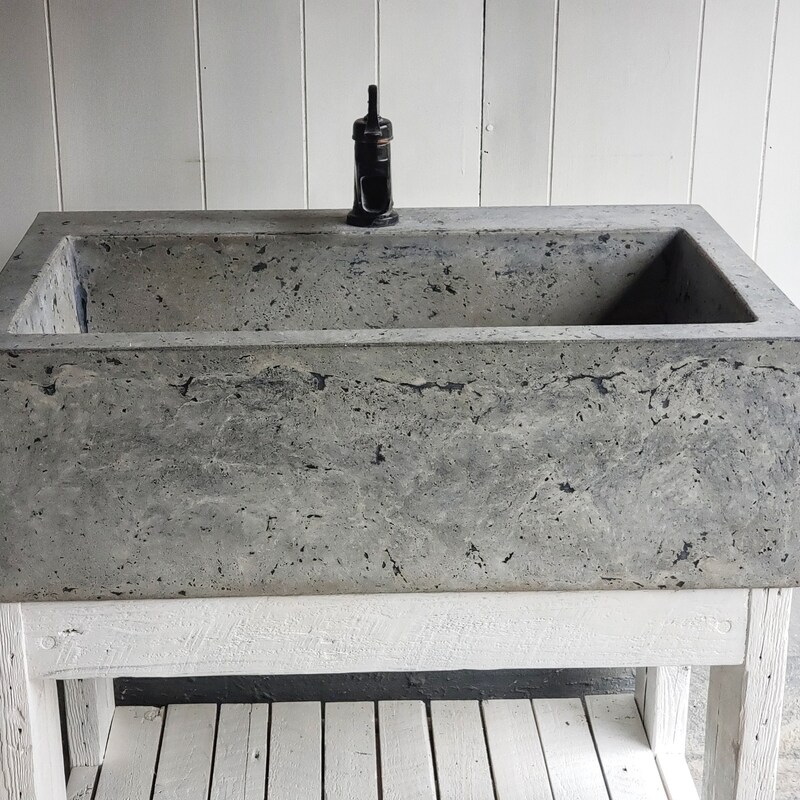 Small Concrete Sink - Etsy