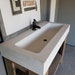 Concrete Trough Sink + Vanity Base Combo - Etsy