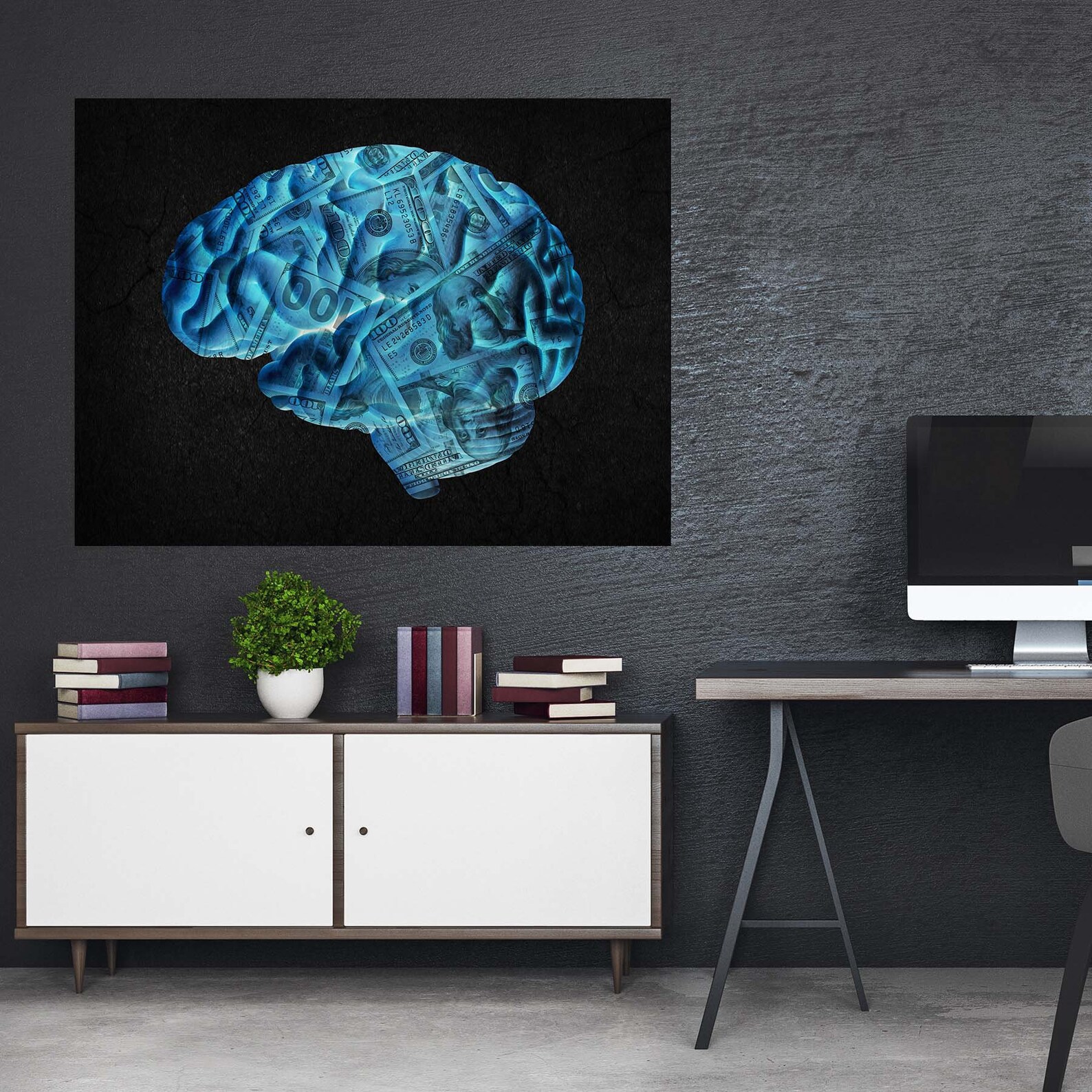 Money Mindset Canvas Print Success Print / Success Nutrition - Etsy