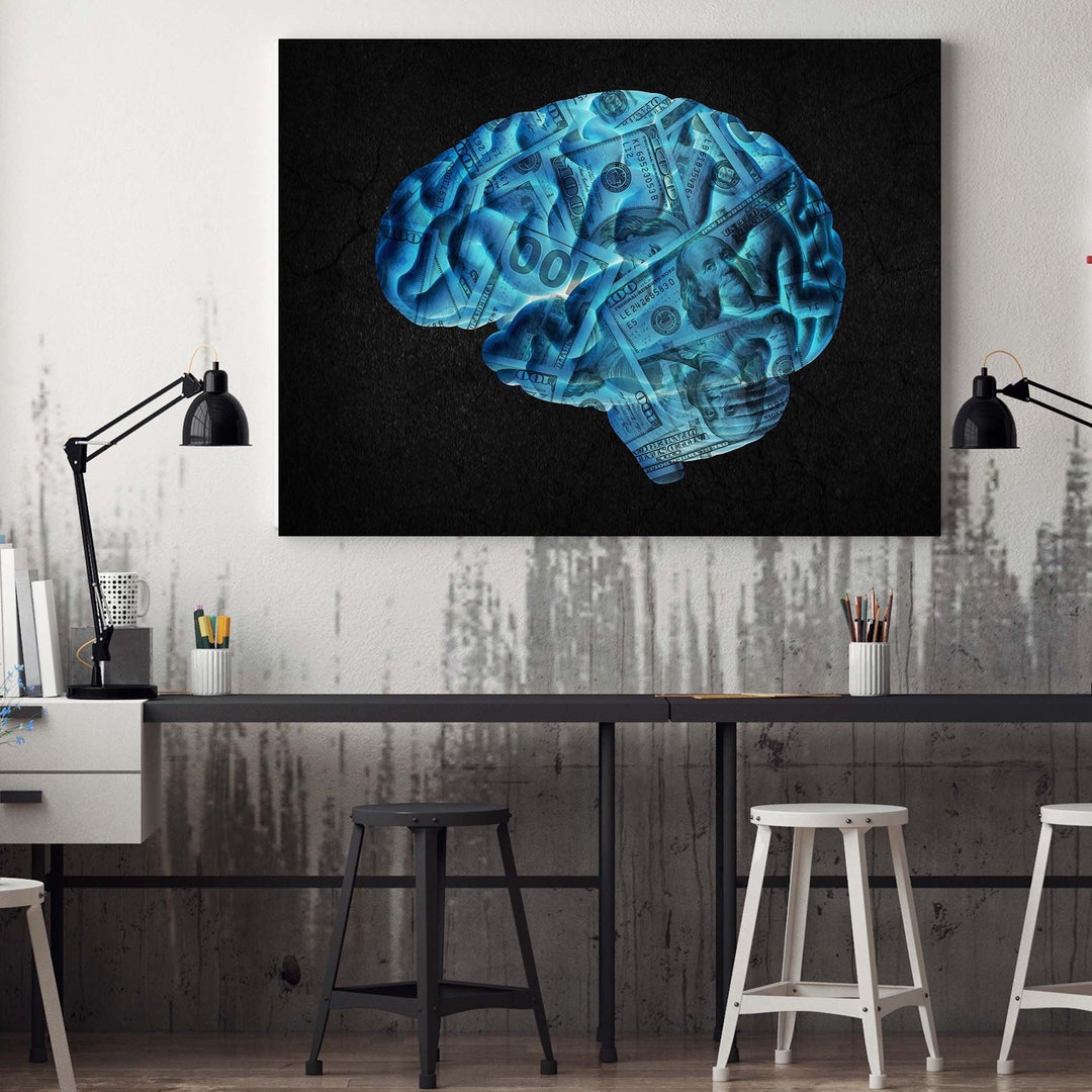 Money Mindset Canvas Print - Success Print / Success Nutrition Facts ...