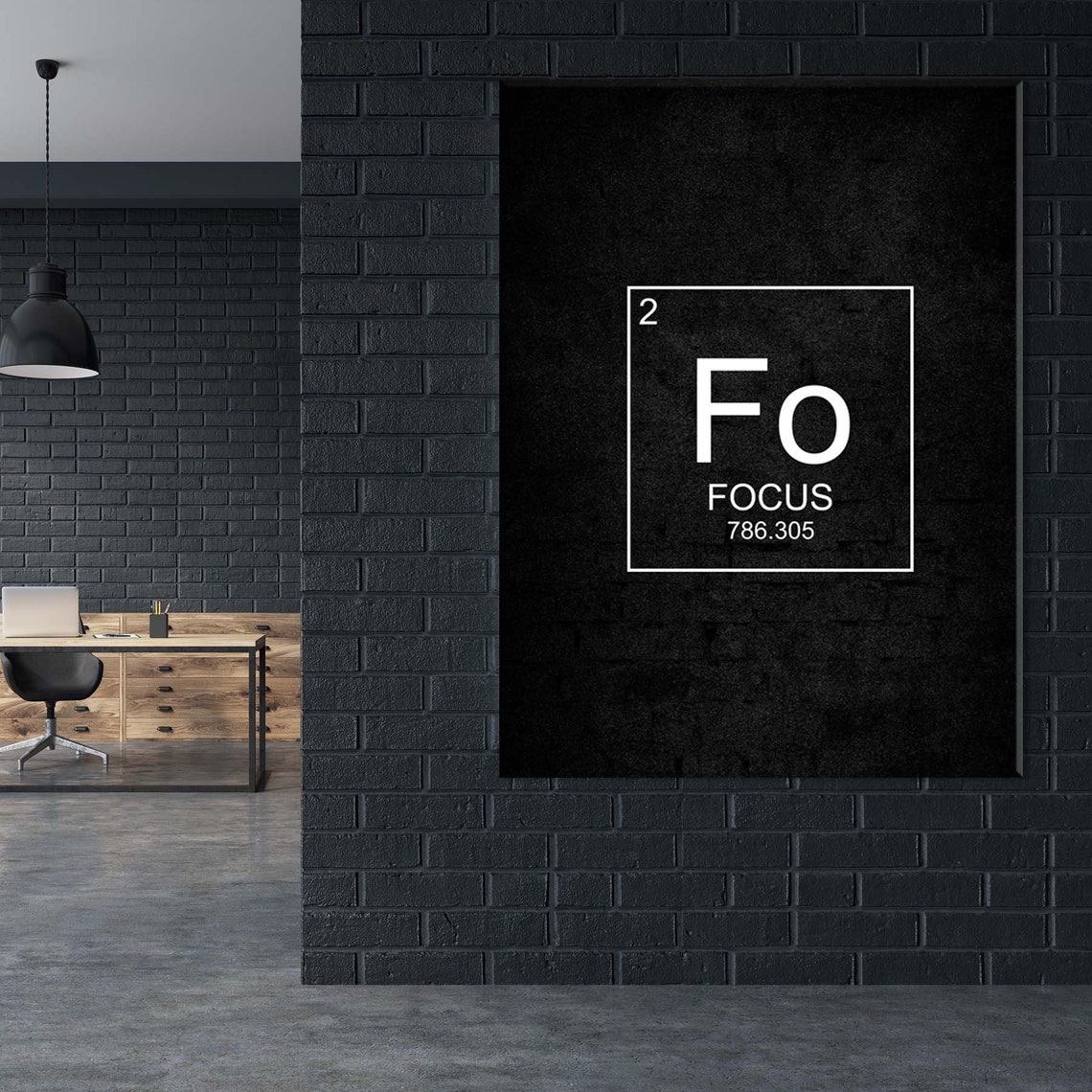 Periodic Table of Success Focus Element / Motivational - Etsy