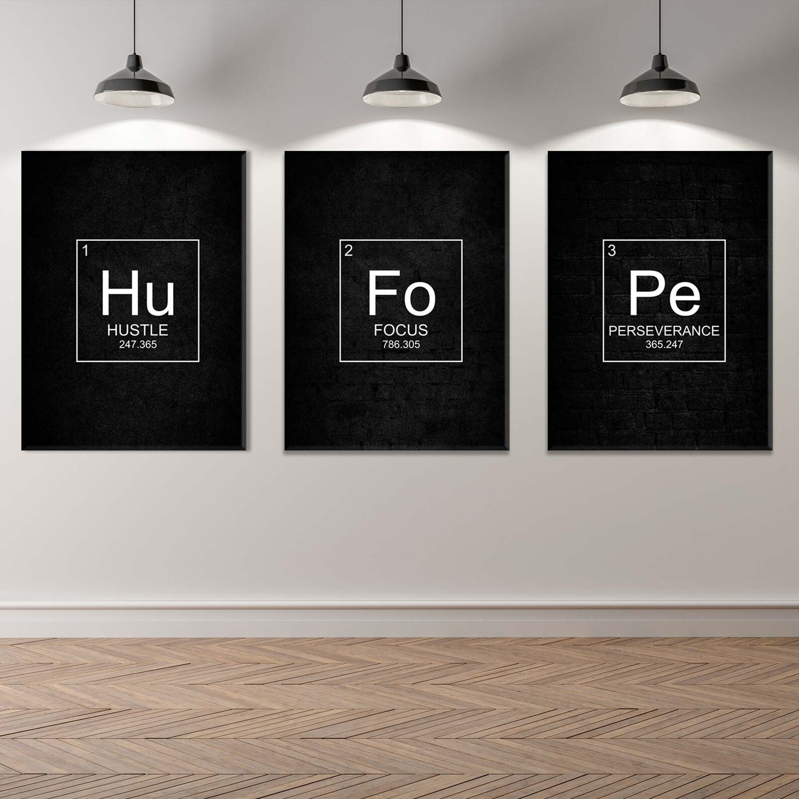 Periodic Table of Success Hustle Element / Motivational - Etsy