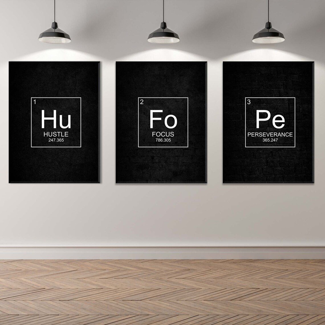 Periodic Table of Success Focus Element / Motivational - Etsy